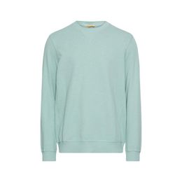 Camel Active Herren Camel Active Sweatshirt, unifarben aus reiner Baumwoller gr&uuml;n 3XL