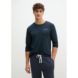 Marc O'Polo Marc O'polo Herren Marc O'Polo Pyjamaoberteil &raquo;Mix N Match Cotton&laquo; mit langen &Auml;rmeln und Rundhalsausschnitt M (50)