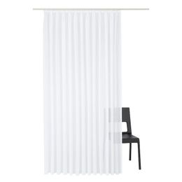 WIRTH Vorhang &raquo;Betsy&laquo; Faltenband 1 Stk. tlg. Store gold Polyester 120cm, Faltenband, 300cm