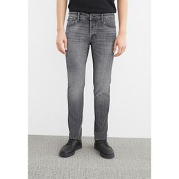 Jack & Jones Jack & Jones Herren Slim-fit-Jeans &raquo;JJIGLENN mit Used-Look und Stretchkomfort&laquo; Abriebeffekte, modisch, slim fit, Baumwollmischung schwarz 34, L&auml;nge 34