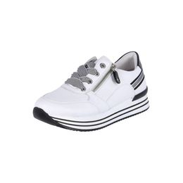 Remonte Sportliche Schn&uuml;rschuhe in Wei&szlig; | Gr.: 43