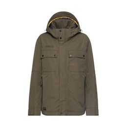 Camel Active teXXXactive Funktionsjacke mit abnehmbarer Kapuze in Dunkelgr&uuml;n | Gr.: 28
