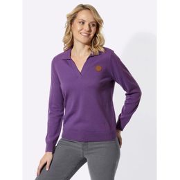 Sieh an! Pullover in lila | Gr.: 54