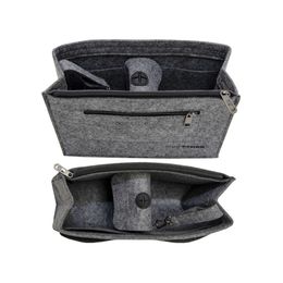 DuneDesign Taschenorganizer Filz M Grau 27x10x16cm grau | Gr.: onesize