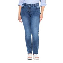 Ulla Popken Jeans in blue denim | Gr.: 50 - Normalgr&ouml;&szlig;e