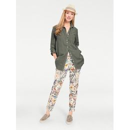 Heine Longbluse in khaki | Gr.: 48