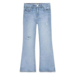 Levi's Kids M&auml;dchen Levi's Kids Bootcut-Jeans &raquo;LVG BAGGY FLARE&laquo; Flared, Destroyed-Effekte for Girls 6 (116), N-Gr