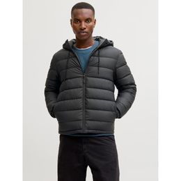 Jack & Jones Jack & Jones Herren Steppjacke &raquo;JCOPOINT PU PUFFER JACKET BF&laquo; mit Kapuze schwarz XS