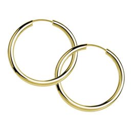 Aniston Jewelry & Watches Damen Aniston JEWELRY & WATCHES Paar Creolen &raquo;Schmuck Geschenk Silber 925 Ohrringe Basic 2 mm breit&laquo; Made in Germany 25, 