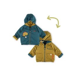 Sigikid Wendejacke wattiert Dino Fun in blau/gr&uuml;n | Gr.: 98