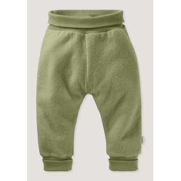 hessnatur Softfleece Hose in waldgr&uuml;n | Gr.: 50/56