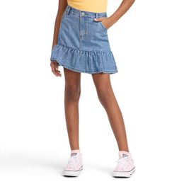 Levi's Kids M&auml;dchen Levi's Kids Minirock &raquo;LVG FLOUNCE SKORT&laquo; for Girls, halb Shorts halb Rock, im 5-Pocket-Style 12 (152)