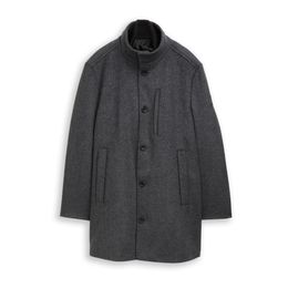 Tom Tailor Between-Seasons Coat male size S Anthracite