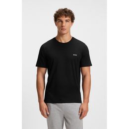 BOSS Herren BOSS T-Shirt &raquo;Mix&Match T-Shirt R&laquo; mit BOSS Stickerei auf der Brust schwarz S (48)