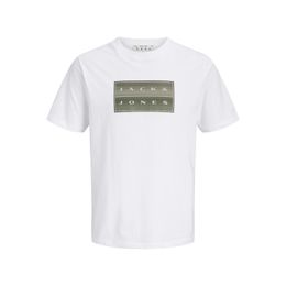 Jack & Jones Jack & Jones Herren Rundhalsshirt &raquo;JCOFUSION BOX PRINT TEE SS CN SN&laquo; Baumwolle, regular fit XS