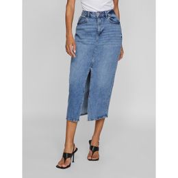 Vila Damen Jeansrock &raquo;VIJAF HW MIDI DENIM SKIRT-NOOS&laquo; blau 38