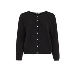 WE Fashion Strickjacke Damen Gr&ouml;&szlig;e 4XL schwarz