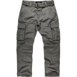 REPUBLIX Chino inkl. G&uuml;rtel JAY in Dunkelgrau | Gr.: W29