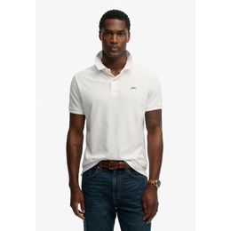 Superdry Herren Poloshirt &raquo;CLASSIC PIQUE POLO&laquo; Baumwolle, relaxed fit wei&szlig; L