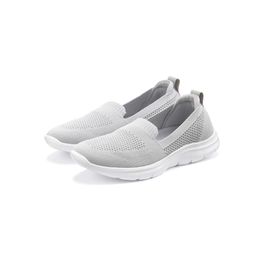 Lascana Slipper in hellgrau | Gr.: 39