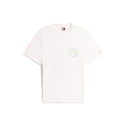 Tommy Jeans T-Shirt Herren Gr&ouml;&szlig;e S hellblau / limette / naturwei&szlig;