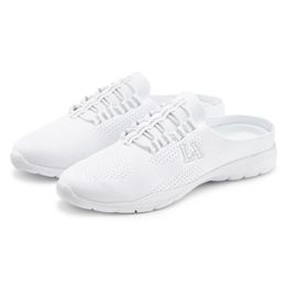 active by Lascana Lascana Active M&auml;dchen LASCANA ACTIVE Sneaker &raquo;Slip-On-Sneaker,&laquo; zum Reinschl&uuml;pfen, ultraleicht, Sabot, Clog, Freizeitschuh VEGAN wei&szlig; 38