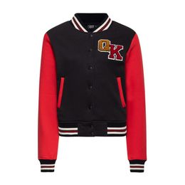 Queen Kerosin Collegejacke We Can Do It in schwarz | Gr.: 3XL