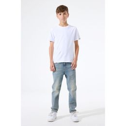 Garcia Jungen Dad-Jeans &raquo;Dalino&laquo; for Boys, mit Destroyed Effekten blau 164, N-Gr
