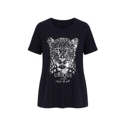 MIAMODA Shirt in schwarz | Gr.: 44