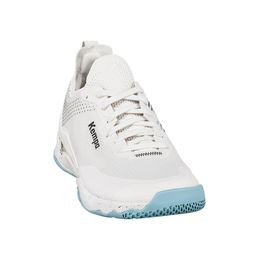 Kempa Hallen-Sport-Schuhe Wing Lite 3.0 W in wei&szlig;/aqua/schwarz | Gr.: 6