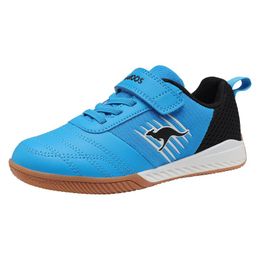 Kangaroos M&auml;dchen Kangaroos Hallenschuh &raquo;K5-SUPER COURT EV&laquo; Indoor Sportschuhe f&uuml;r Kinder und Jugendliche, mit Klettverschluss blau 38