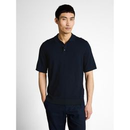 Tom Tailor Herren Tom Tailor Strickpullover mit Rippb&uuml;ndchen blau S