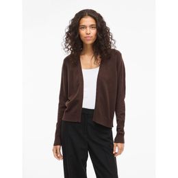 Vila Damen Cardigan &raquo;VIRIL SHORT L/S KNIT CARDIGAN-NOOS&laquo; Materialmix, regular fit XS