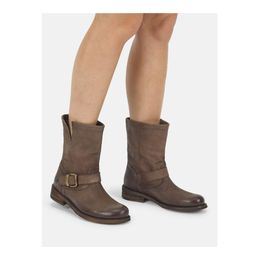 felmini Stiefelette GREDO in Dunkelbraun | Gr.: 41