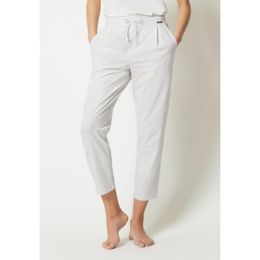 Skiny Damen Pyjamahose &raquo;Night In Mix & Match&laquo; bequem, weich, Baumwollmix, mit Taschen und Bund grau 44, N-Gr