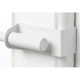 Garesa Scheibenstange &raquo;SPANNFIX&laquo; &Oslash; 9 mm 1 l&auml;ufig-l&auml;ufig Fixma&szlig; wei&szlig; Messing L: 60cm - 90cm &Oslash; 9mm, 1 l&auml;ufig