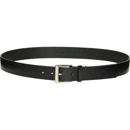 Calvin Klein Jeans Herren Lederg&uuml;rtel &raquo;CLASSIC BUCKLE 35MM&laquo; schwarz 95