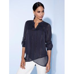 CR&Eacute;ATION L creation L Longbluse in marine | Gr.: 40