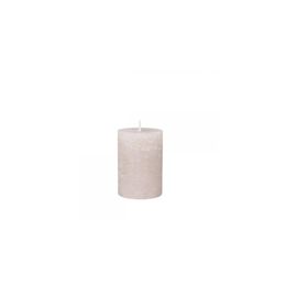Chic Antique Macon rustikale Stumpenkerze in rosa | Gr.: M