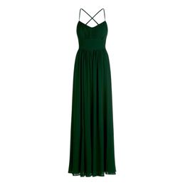 Vera Mont Abendkleid mit Plissee in Dark Moss | Gr.: 32
