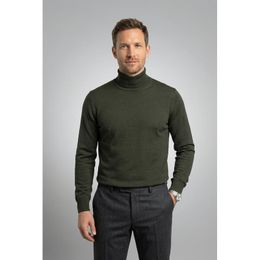 OLYMP Herren OLYMP Rollkragenpullover &raquo;OLYMP Strick Casual&laquo; gr&uuml;n XXL