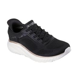 Skechers Damen Slip-On Sneaker &raquo;BOBS SQUAD CHAOS-CURRENT MUSE&laquo; , Slipper, Freizeitschuh in veganer Verarbeitung 42