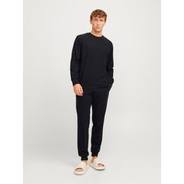 Jack & Jones Jack & Jones Herren Langarmshirt &raquo;JACSOLID LOUNGE SET W NOOS&laquo; Set, 2 Stk. schwarz S