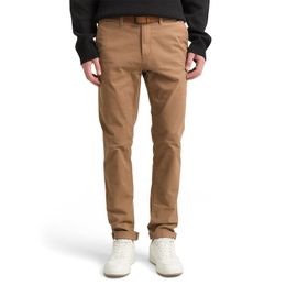 Tom Tailor Denim Herren Tom Tailor Denim Chinohose leicht vorgewaschen braun 32, L&auml;nge 32