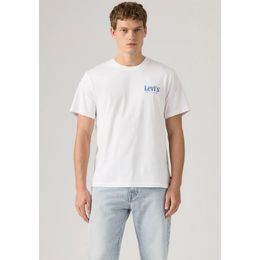 Levi's Levi's Herren T-Shirt &raquo;SS RELAXED FIT TEE&laquo; mit gro&szlig;em Frontprint wei&szlig; L