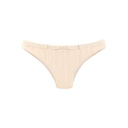Copenhagen Studios Damen Bikini-Hose &raquo;Antio&laquo; in moderner Strukturware beige 34, N-Gr