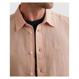 PME-Legend Pme Legend Herren PME LEGEND Kurzarmhemd &raquo;Short Sleeve Shirt 2 tone Cotton/Linen&laquo; mit Kent Kragen rosa 3XL, N-Gr