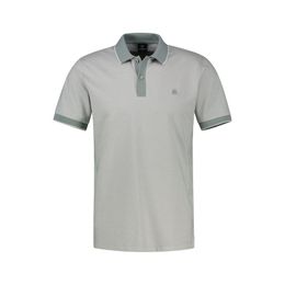 Lerros Herren Lerros Poloshirt Kurzarm mit Logostickerei und abgesetzten &Auml;rmeln und Kragen L