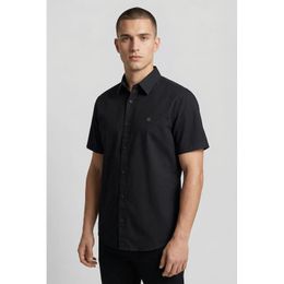 Calvin Klein Jeans Herren Kurzarmhemd &raquo;CLASSIC OXFORD SHIRT&laquo; Regular fit mit Button-Down-Kragen schwarz M, N-Gr