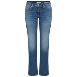 Replay Damen Bootcut-Jeans &raquo;NEW LUZ&laquo; mit gesticktem R an der Ges&auml;&szlig;tasche 30, L&auml;nge 32